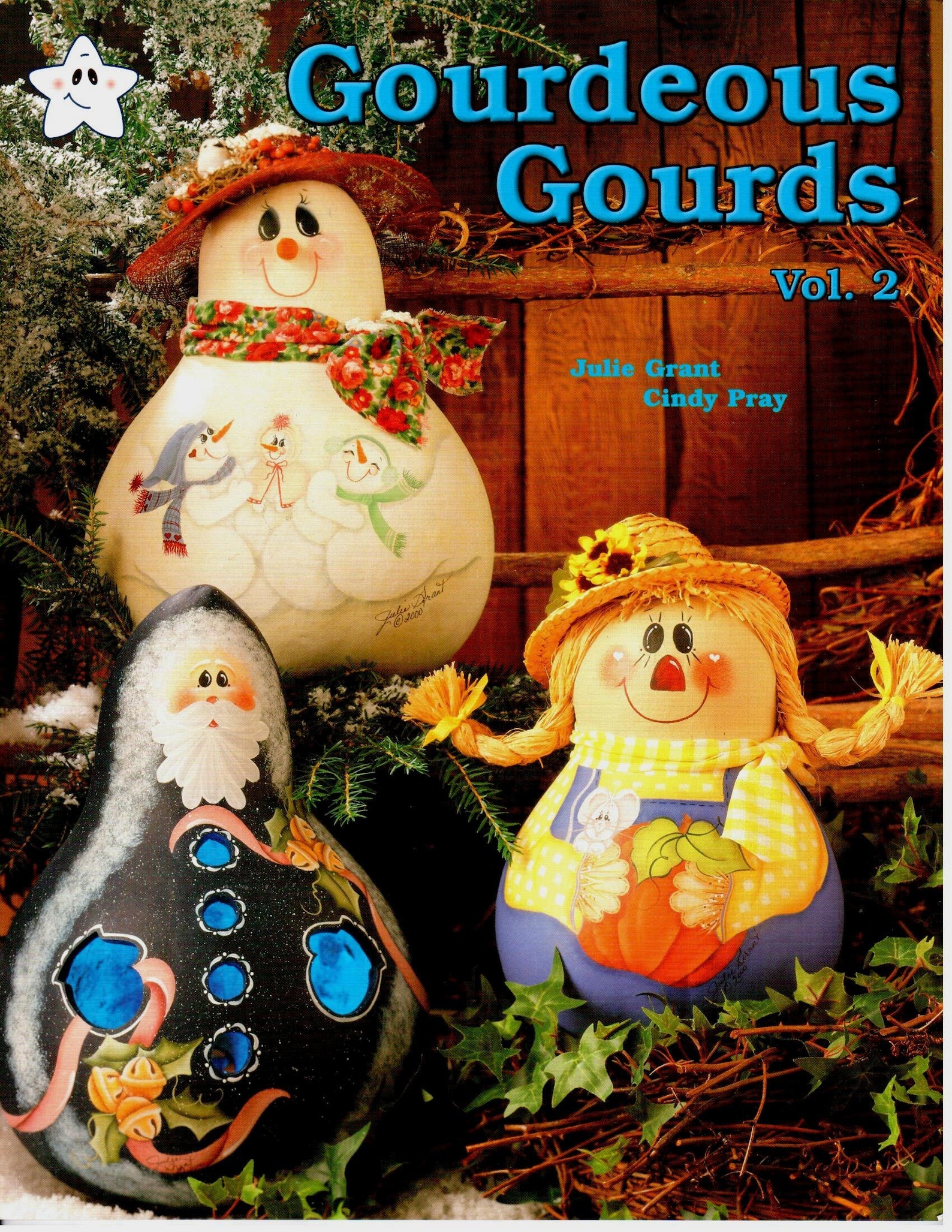 Gourdeous Gourds Vol 2 Julie Grant Acrylic Decorative Painting Patterns ...