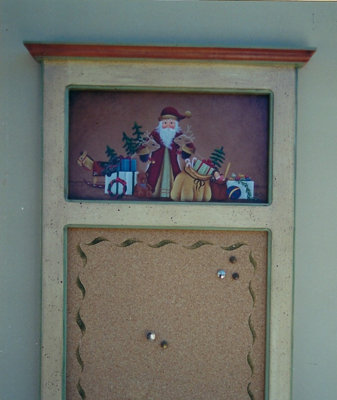 Santa's Memo Phyllis Tilford Decorative Painting Pattern Packet - Etsy
