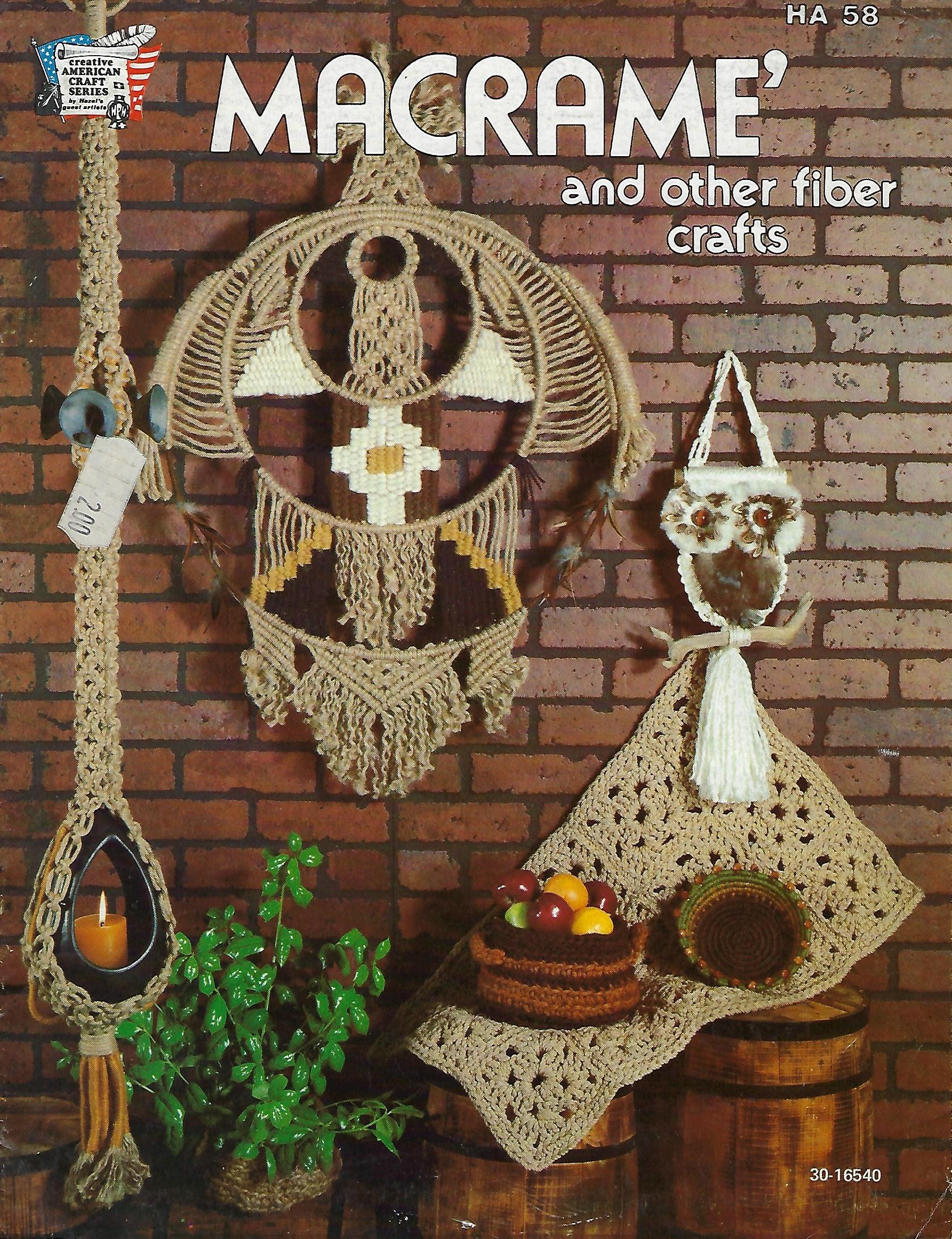 PDF ONLY Macrame and Other Fiber Crafts Downloadable | Etsy
