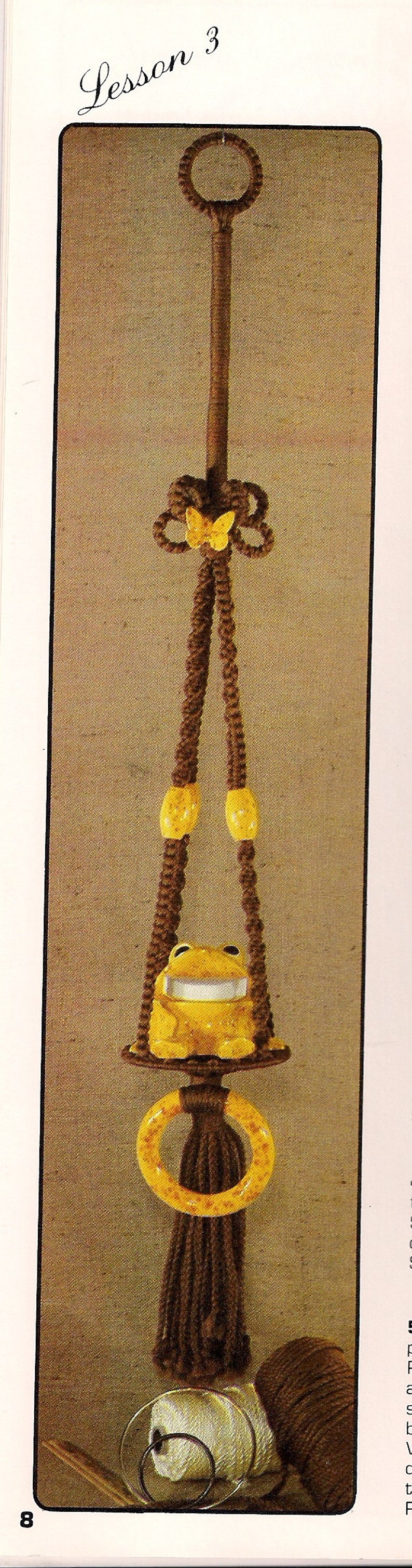 Macrame School House Vol. 2 Craft Patterns and Instructions | Etsy