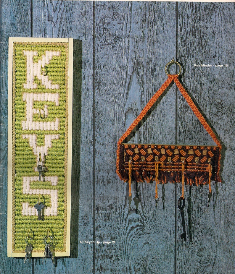 Macrame Royale Book Vintage Classic Kitchen Patterns | Etsy
