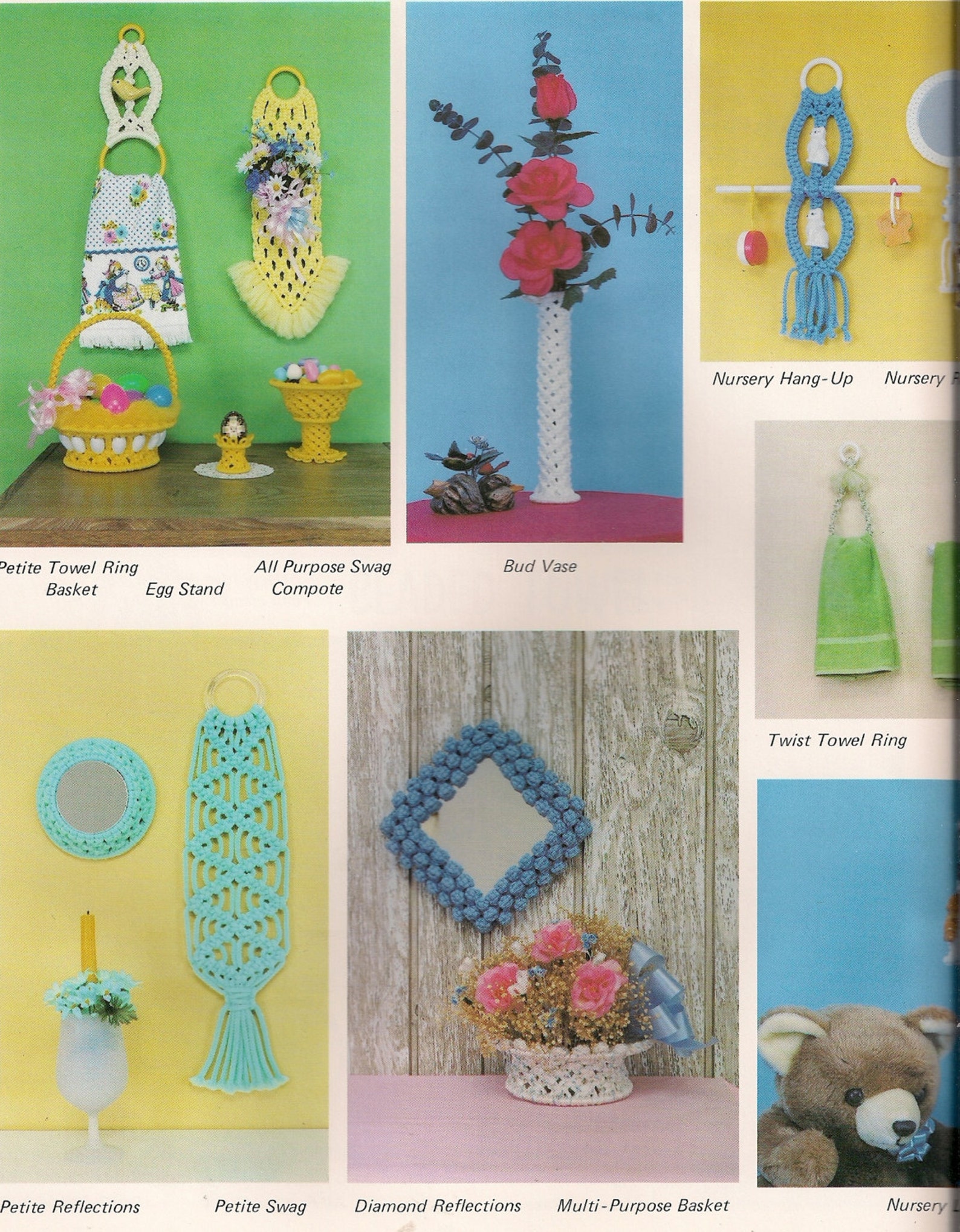 Vintage Macrame Craft Book - Judy's Knotting Notions - Etsy