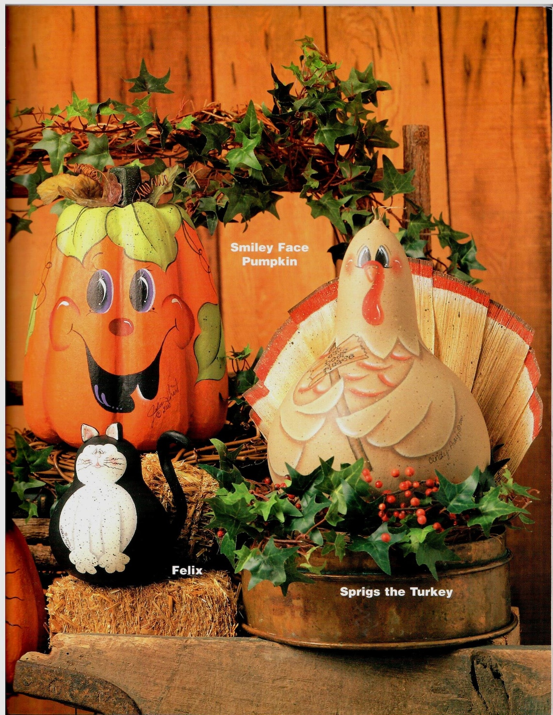 Gourdeous Gourds Vol 2 Julie Grant Acrylic Decorative Painting Patterns ...