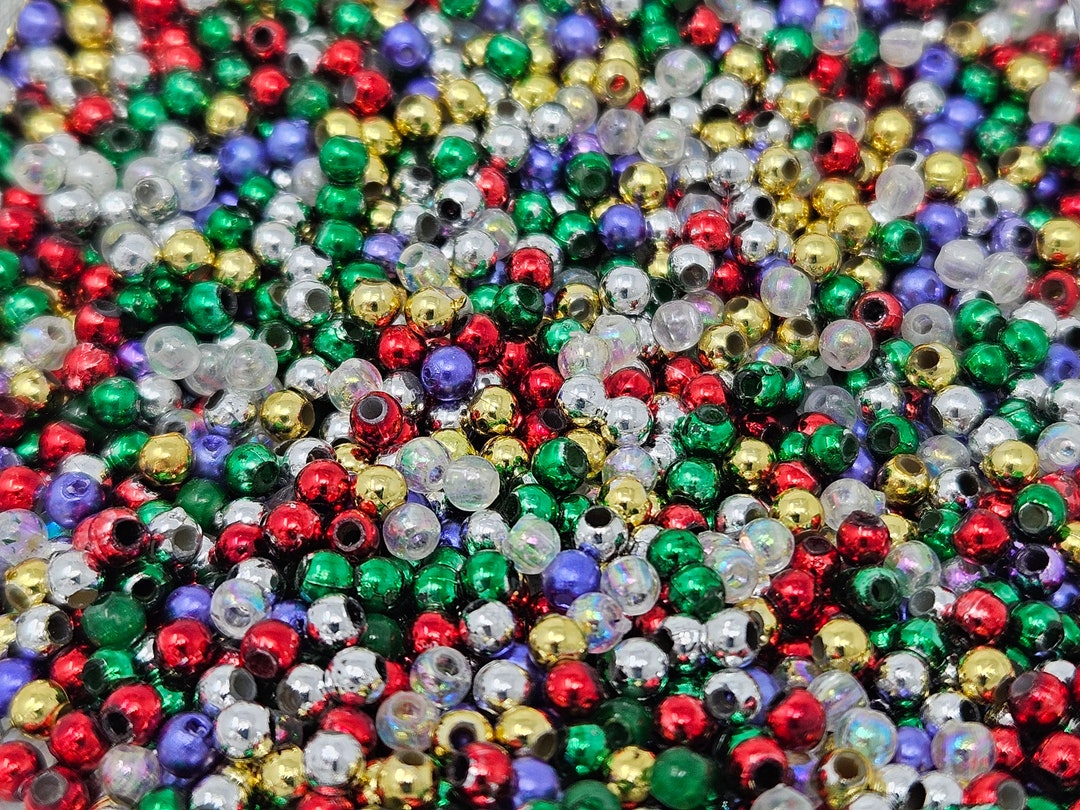 Lot of 2,000 Loose Artificial Plastic Pearls 3mm Tiny Round Beads - Etsy