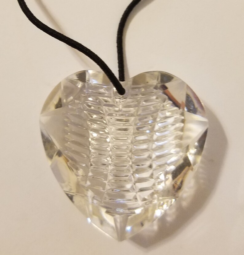 Pack of 8 Crystal Clear Acrylic Plastic Large 40mm Heart Beads - Etsy