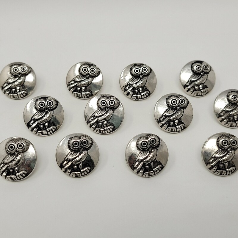 Antique Buttons Owl - Etsy