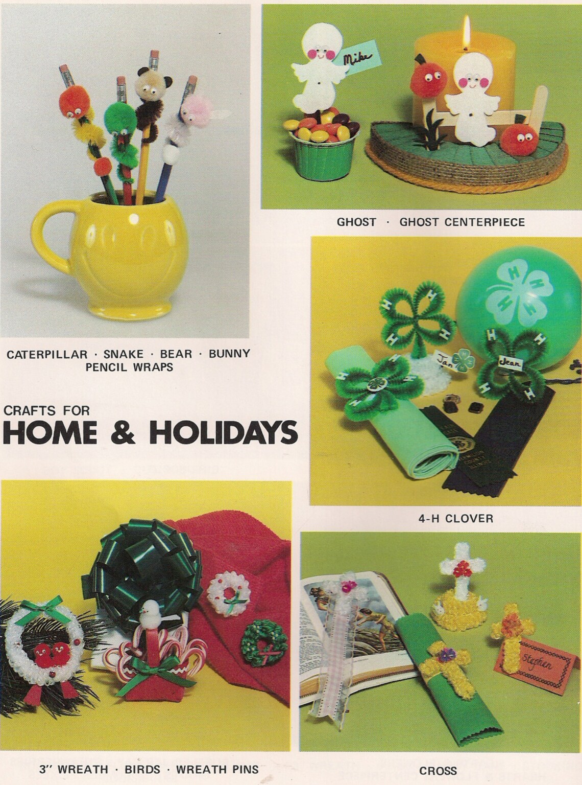 Crafts for Home & Holidays - Projects for Scouts, Bible School, Seniors ...