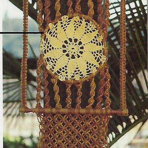PDF ONLY Mixed Media Macrame Wall Art Patterns Downloadable Craft Book ...