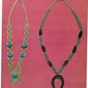 PDF ONLY - Macrame Jewelry Vintage Book Downloadable Patterns - Etsy