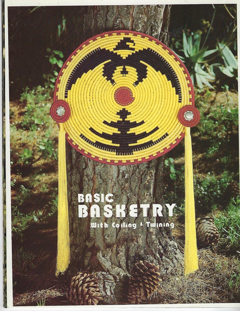 Basic Basketry With Coiling & Twining Craft Book Patterns - Etsy