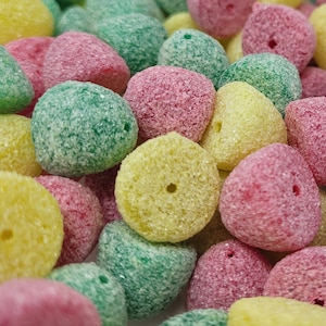 100 Pcs Medium Sugared Gumdrop Sugar Coated Gum Drop Candy Christmas ...