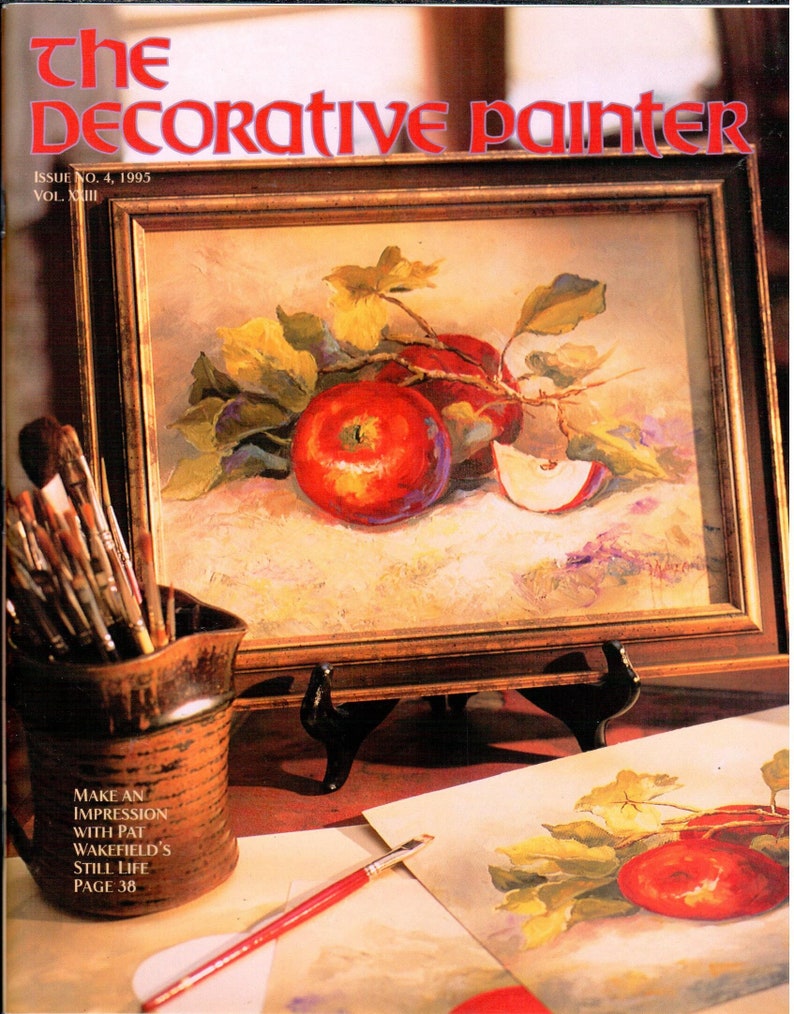 The Decorative Painter Magazine 1995 Issue 4 Vol. XXIII 23 Vintage ...
