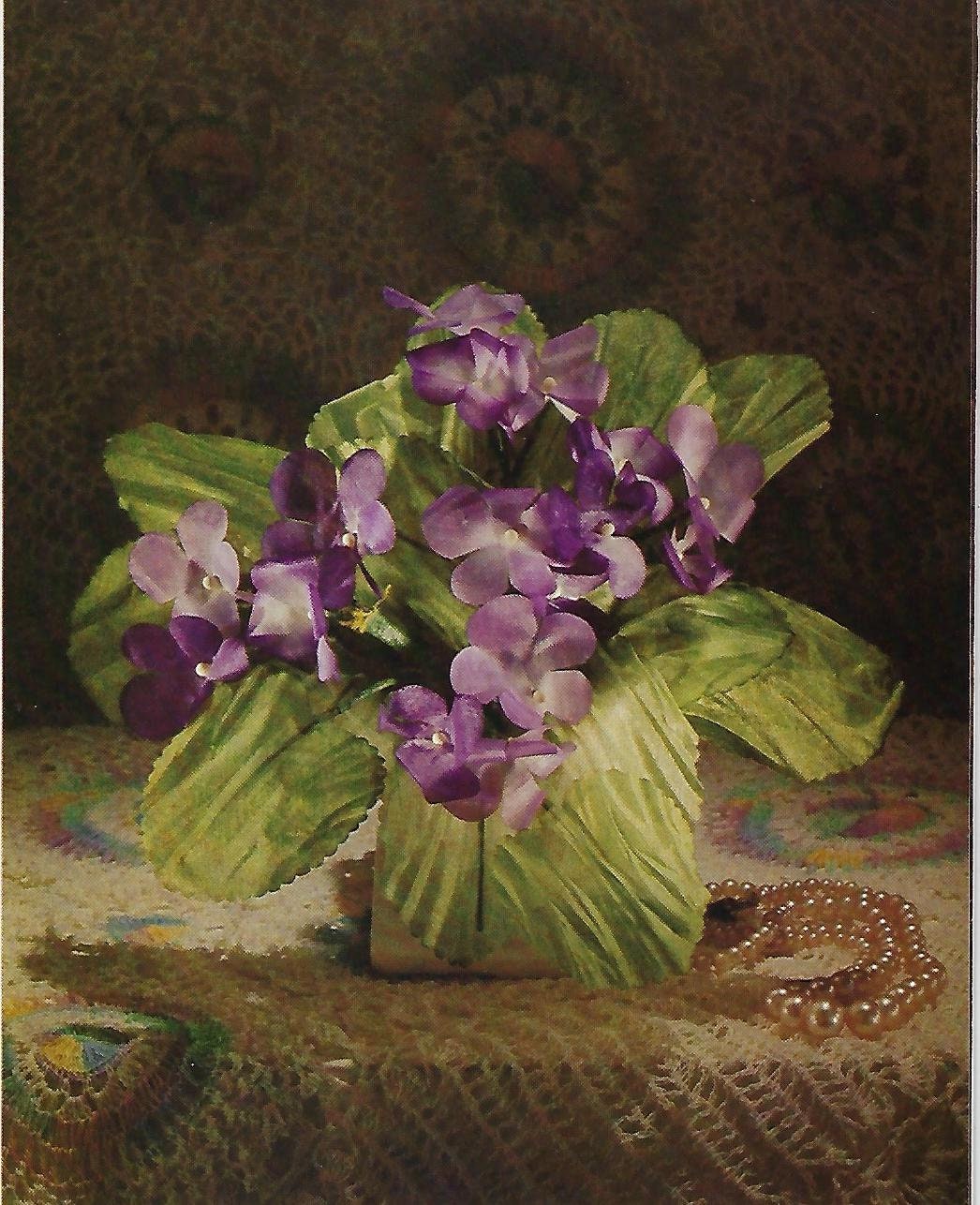 Silk Flowers Vintage How to Make Floral Arrangements Guide | Etsy