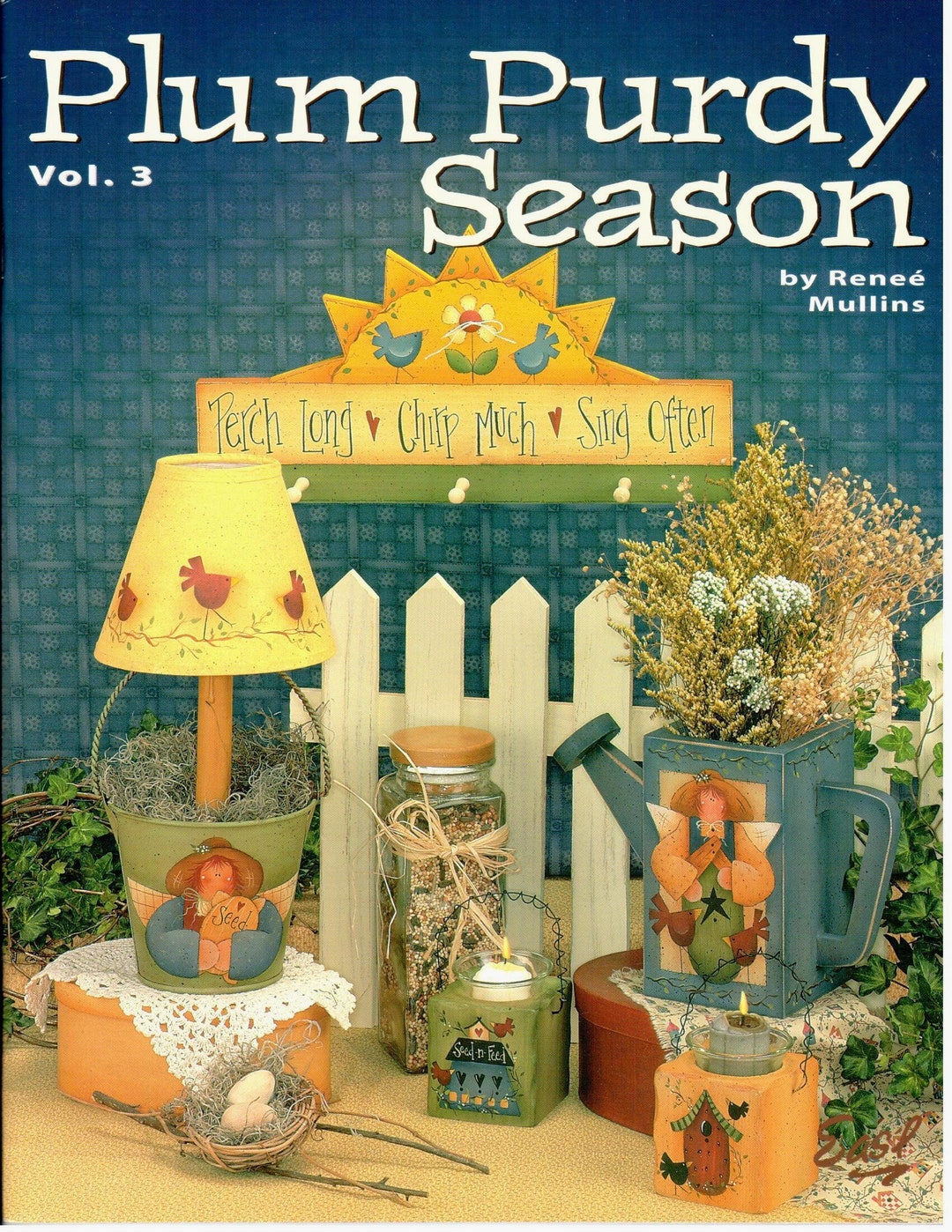 Plum Purdy Season Vol. 3 Renee Mullins Decorative Painting Patterns ...