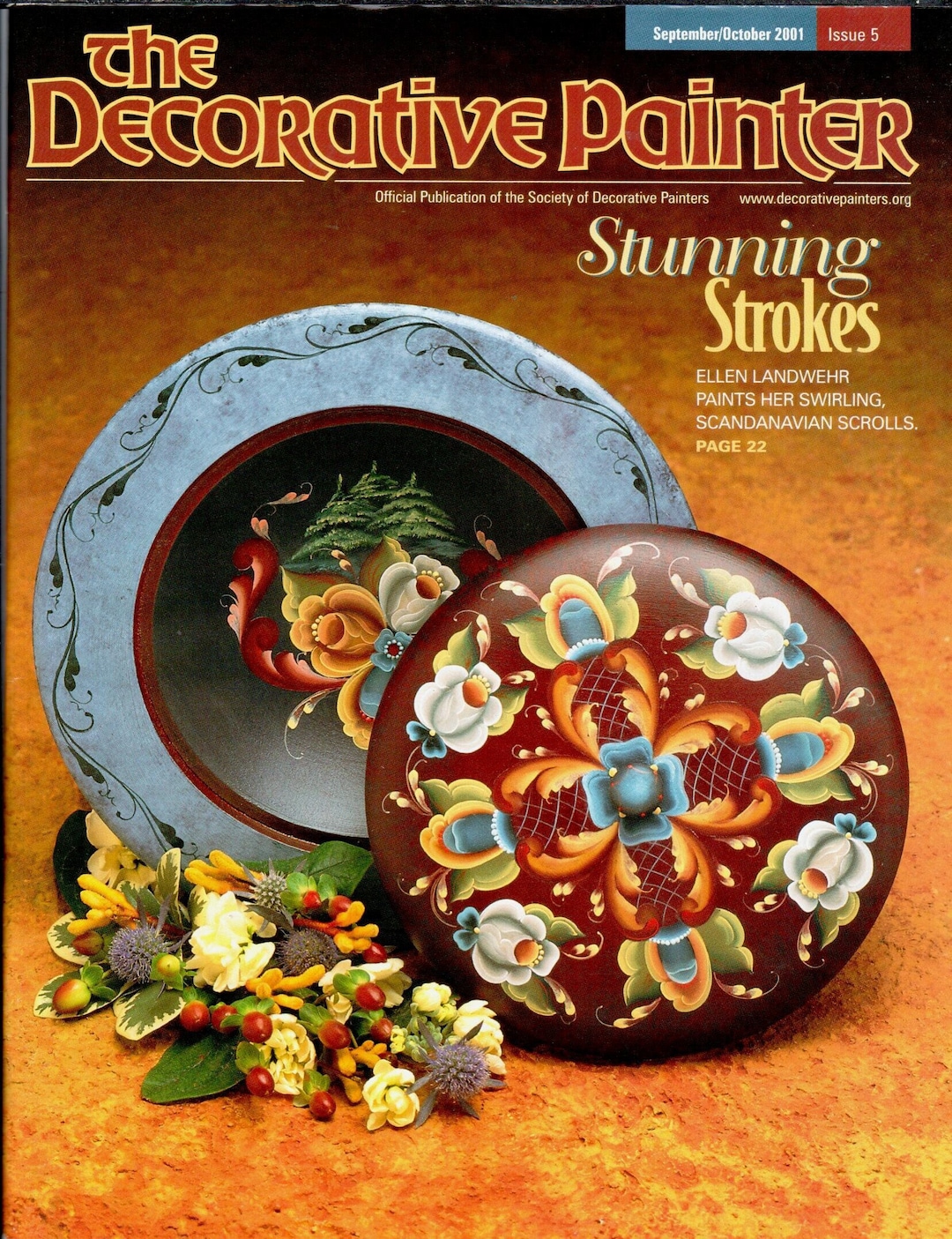 The Decorative Painter Magazine September/october 2001 Issue 5 Vintage ...