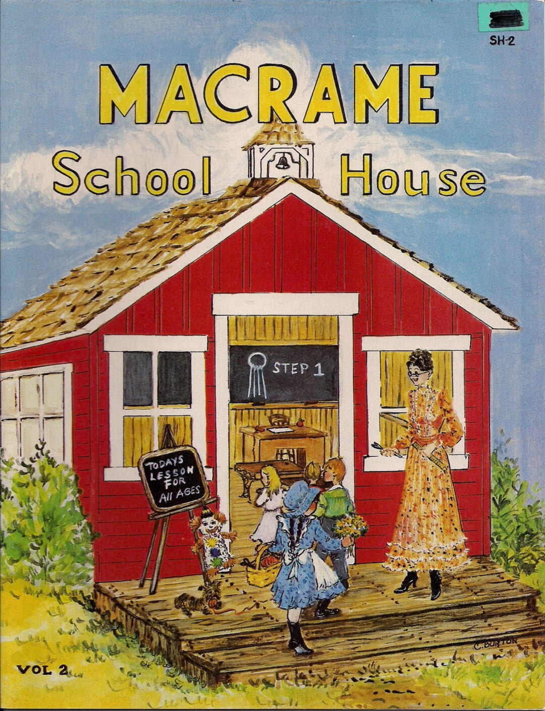 Macrame School House Vol. 2 - Craft Patterns and Instructions - Etsy