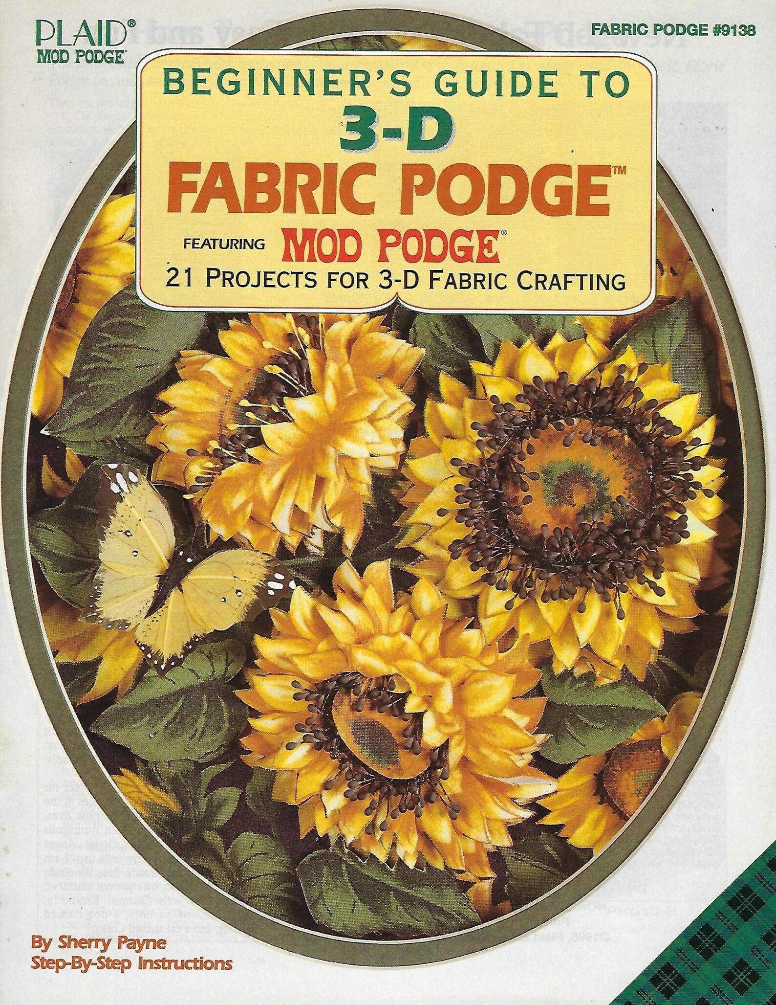Beginner's Guide to 3-D Fabric Podge Mod Podge Crafting | Etsy