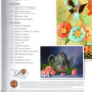 The Decorative Painter Magazine 2012 Issue 2 Decorative Painting ...