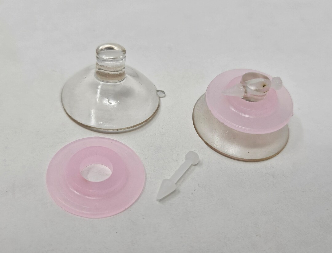 Zim's VTG 25mm Suction Cup Attachment Sets With Washers and Plug/lock ...