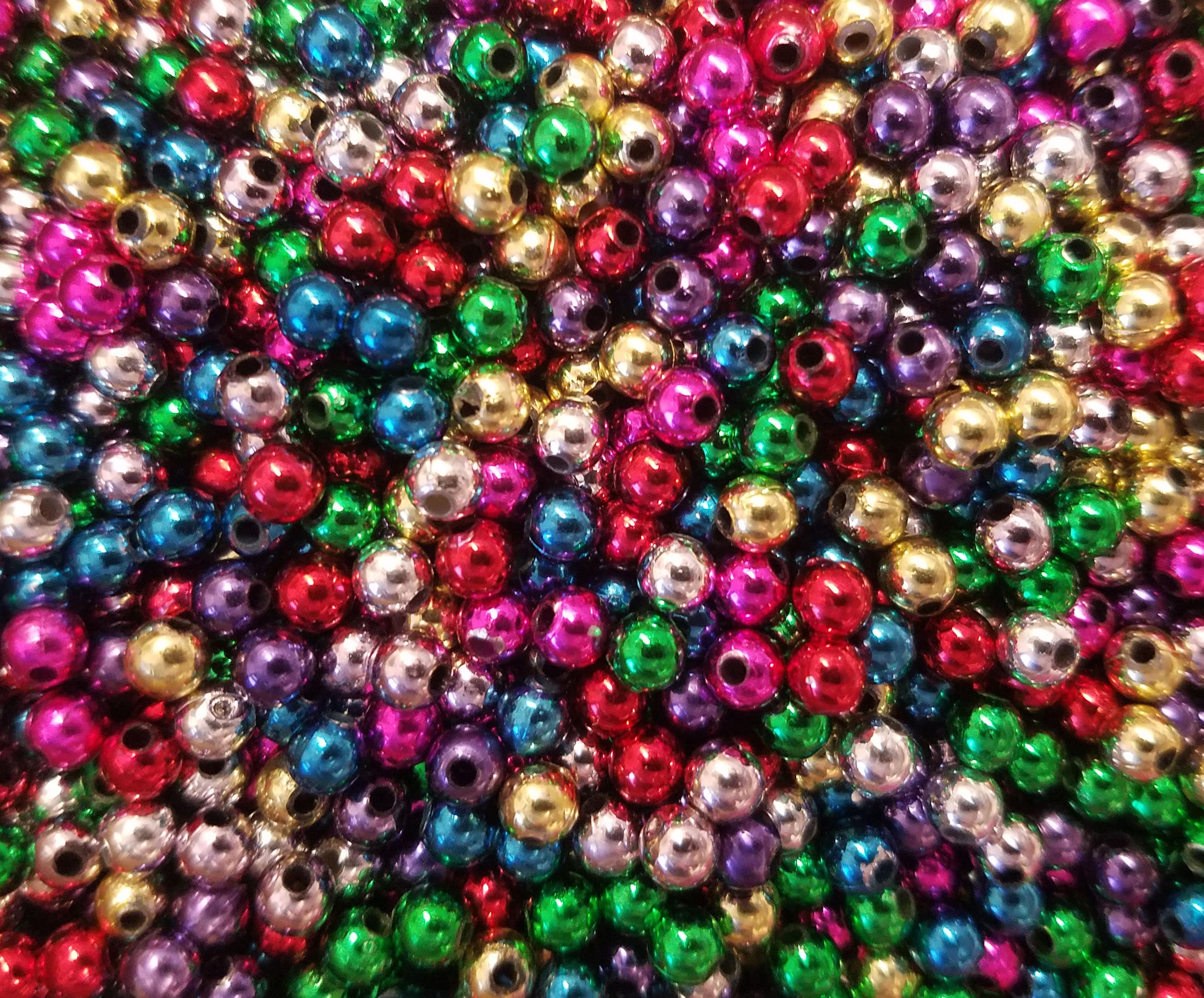 Lote de 1000 Perlas de Plástico Artificial Sueltas 5mm | Etsy