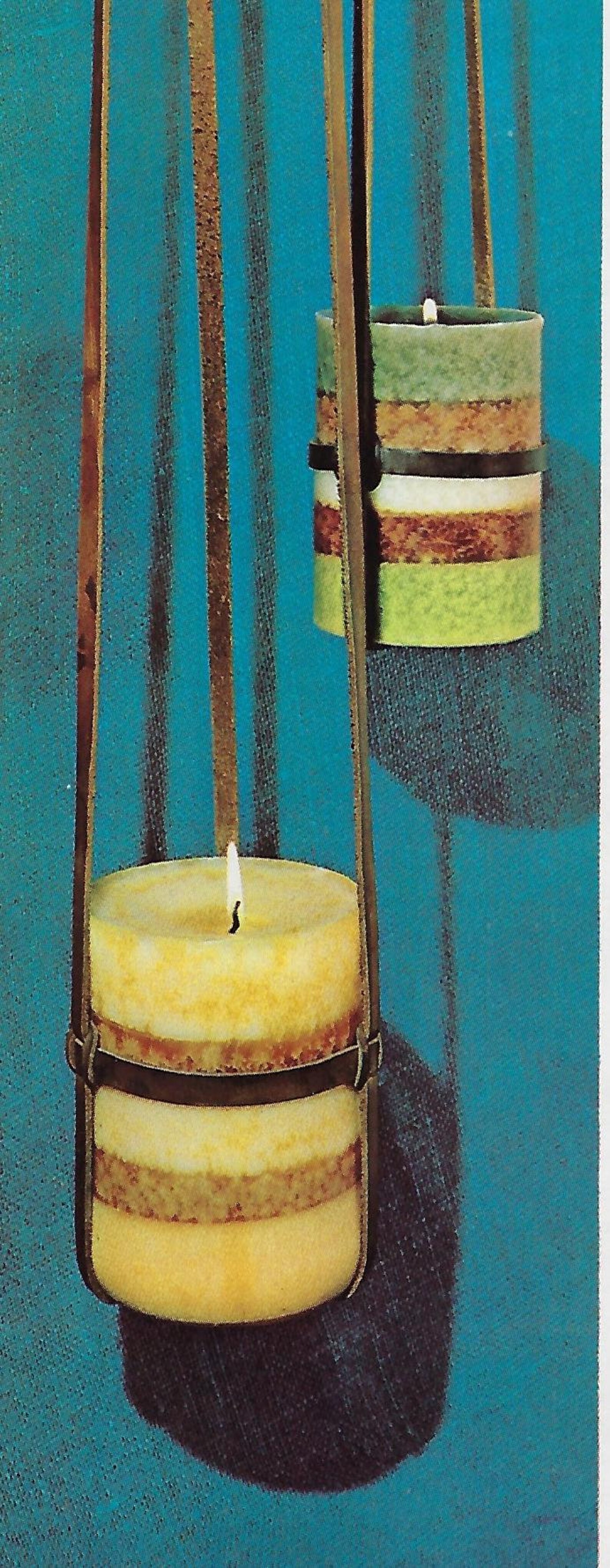 Creating Candles for Easy Living Vintage 1970's How to - Etsy