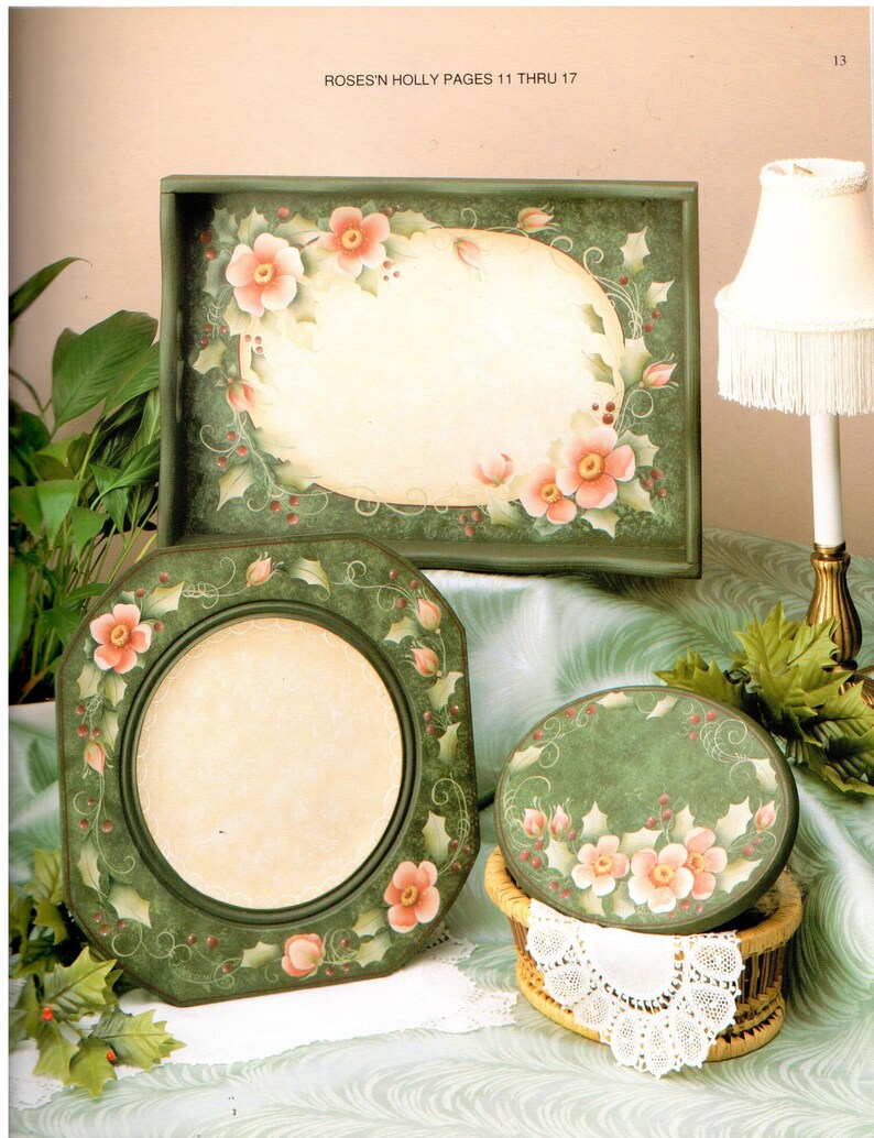 Tolehaven Christmas Volume II Gail Anderson Acrylic Decorative Painting ...