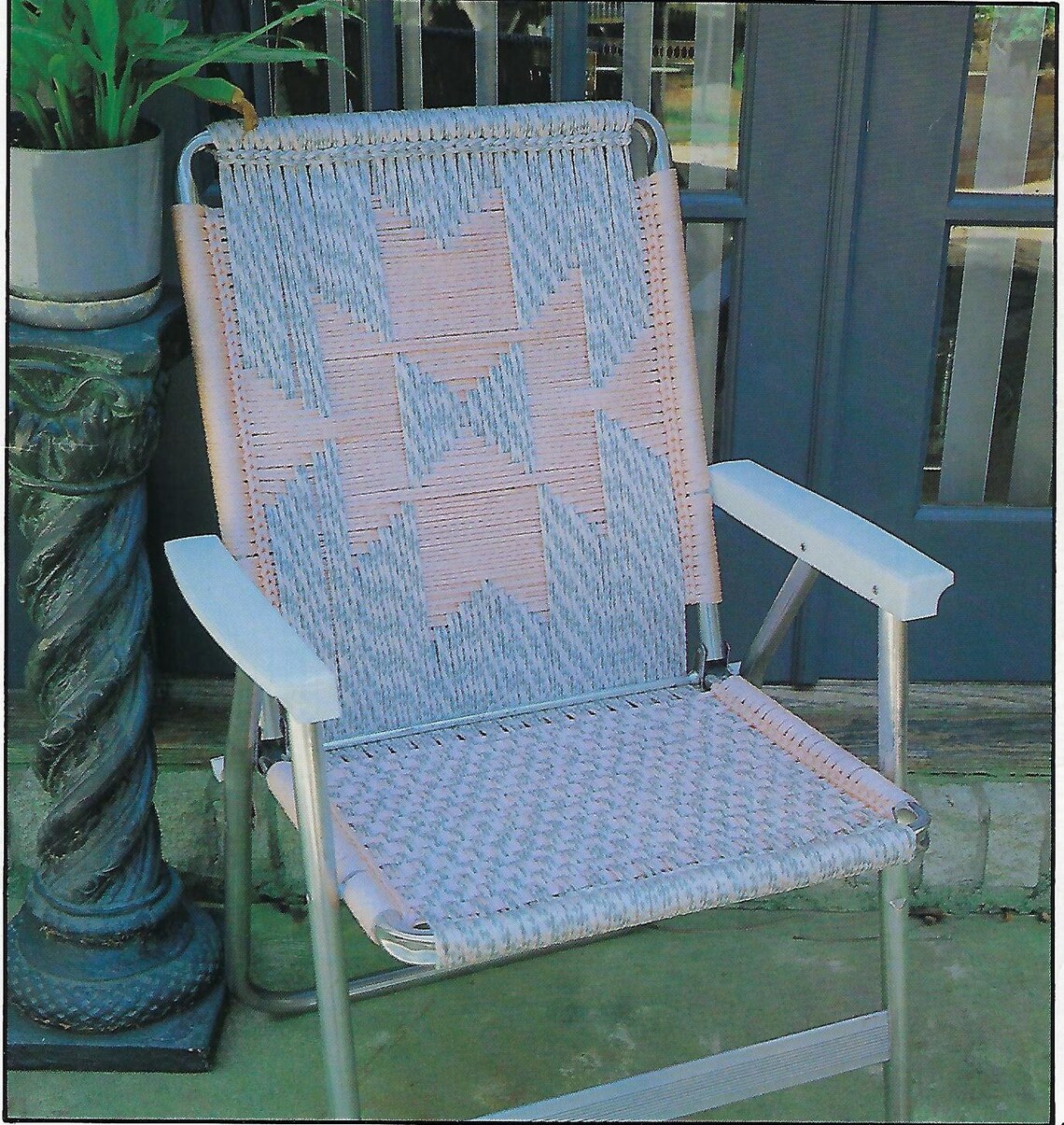 PDF ONLY Seating Patterns for Macrame Chairs Lawn Chair | Etsy