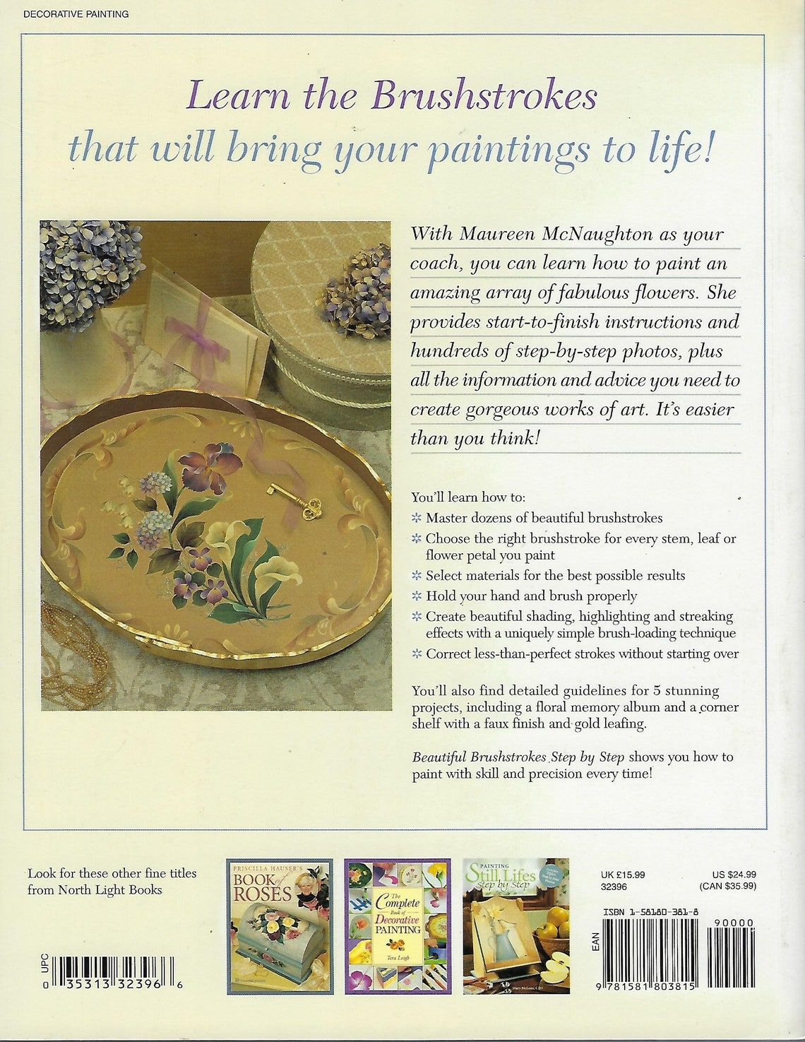 Beautiful Brushstrokes Step by Step Maureen Mcnaughton Decorative ...