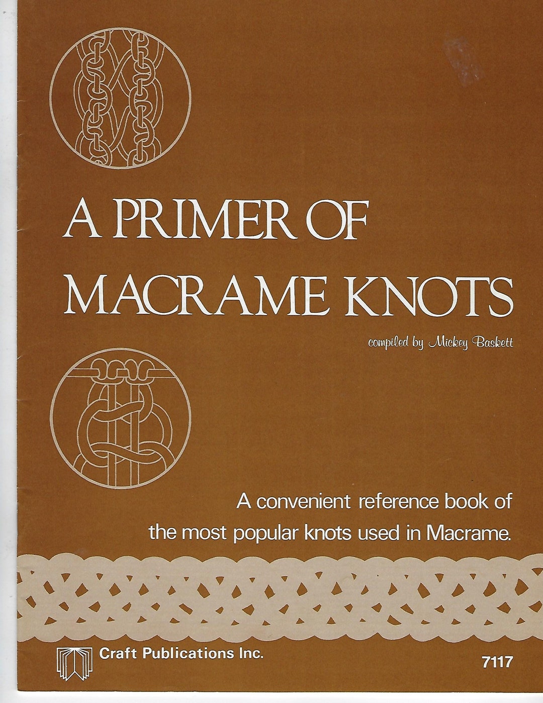 PDF ONLY A Primer of Macrame Knots Instructions Reference Manual Guide ...