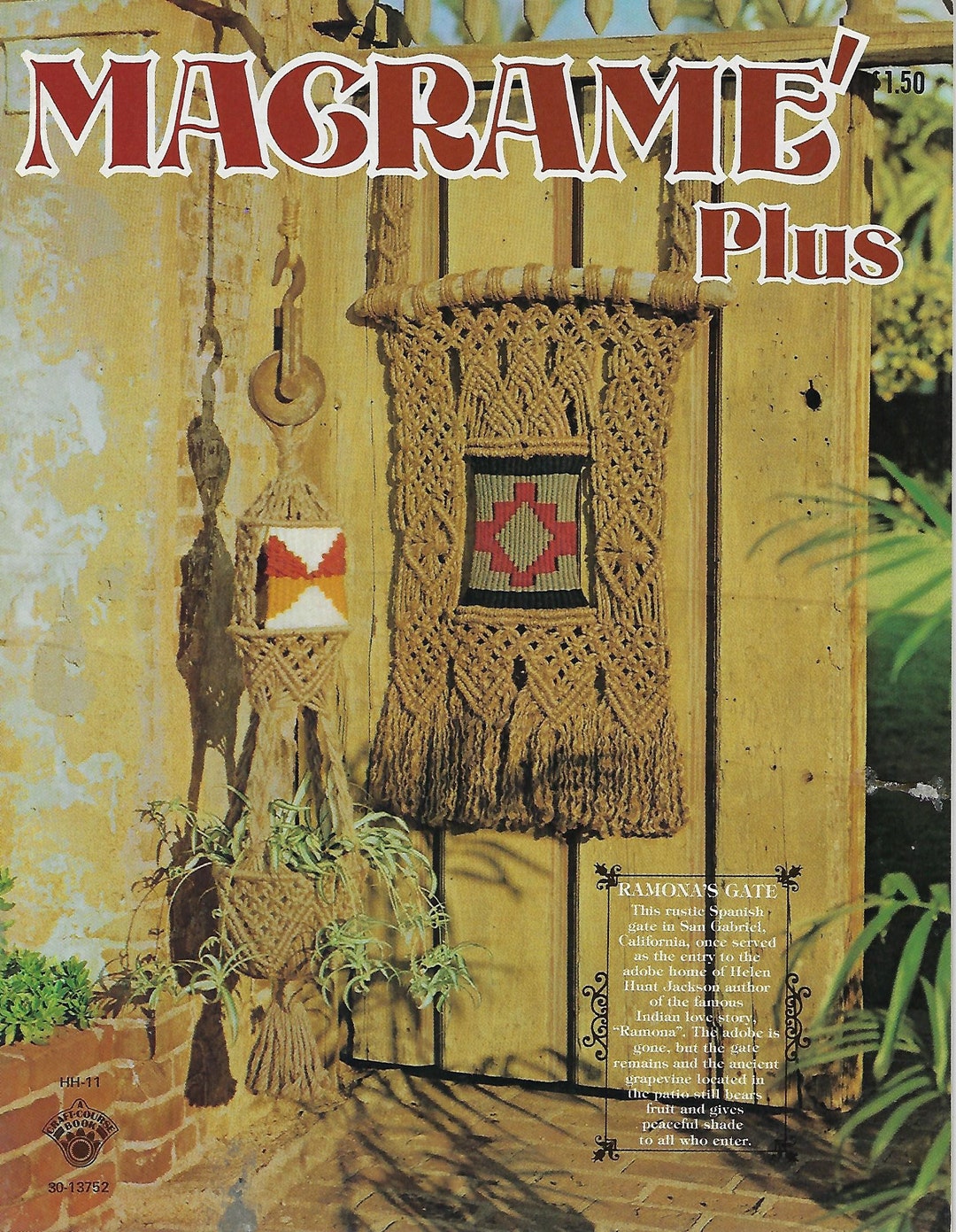PHYSICAL BOOK Macrame Plus Plant Hanger & Wall Hanging Patterns - Etsy
