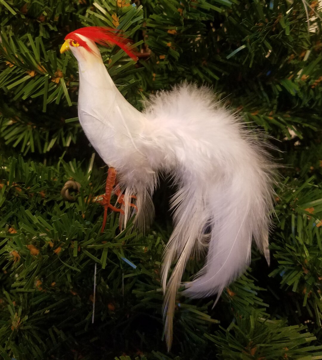 Pack of 4 Artificial Phoenix Birds for Floral Crafts - Etsy