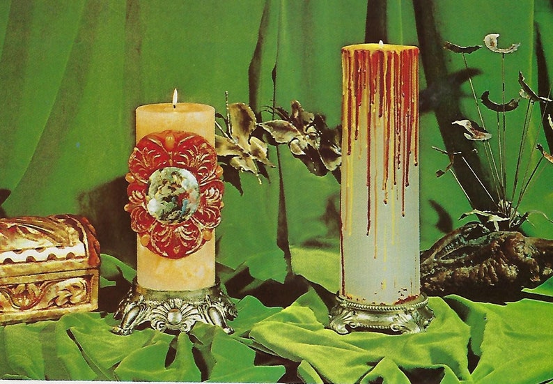 Creating Candles for Easy Living Vintage 1970's How to - Etsy