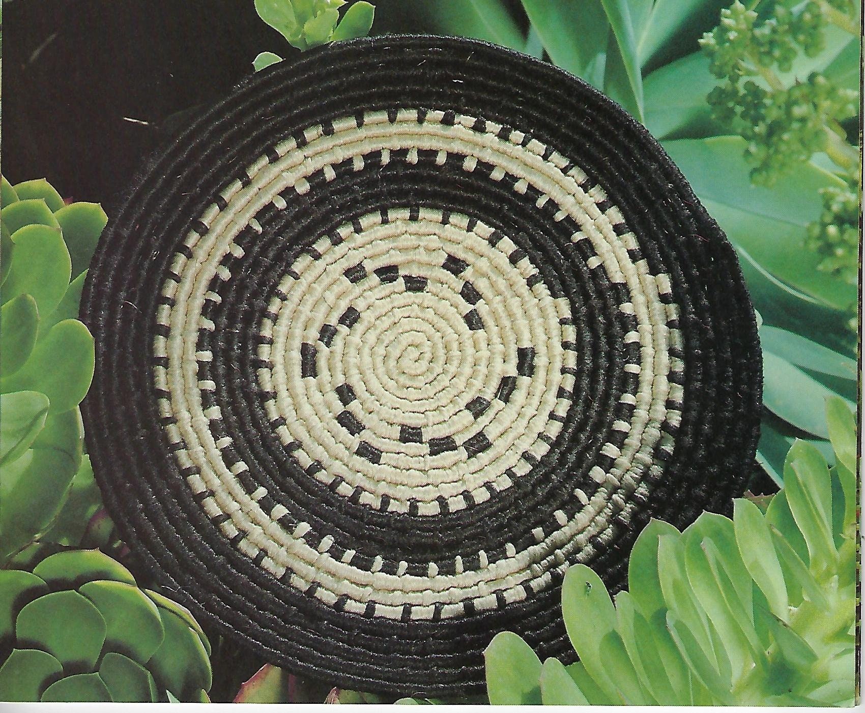 Basic Basketry with Coiling & Twining Craft Book Patterns | Etsy
