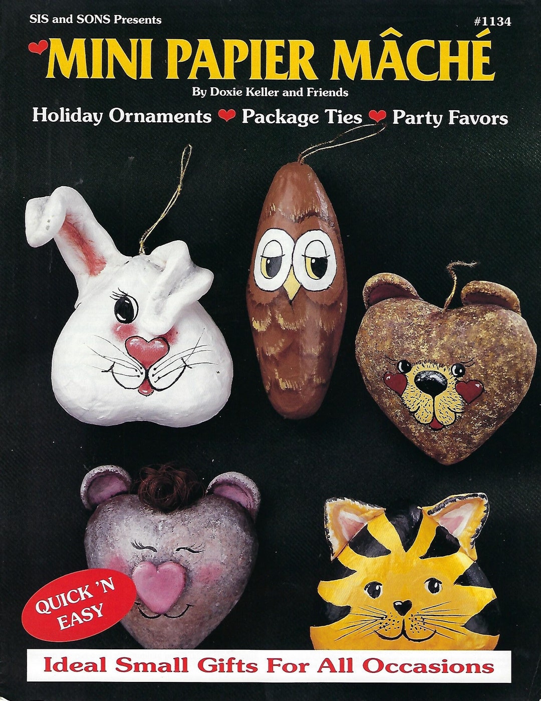 Mini Papier Mache Projects Gifts Decorative Painting Patterns Craft ...