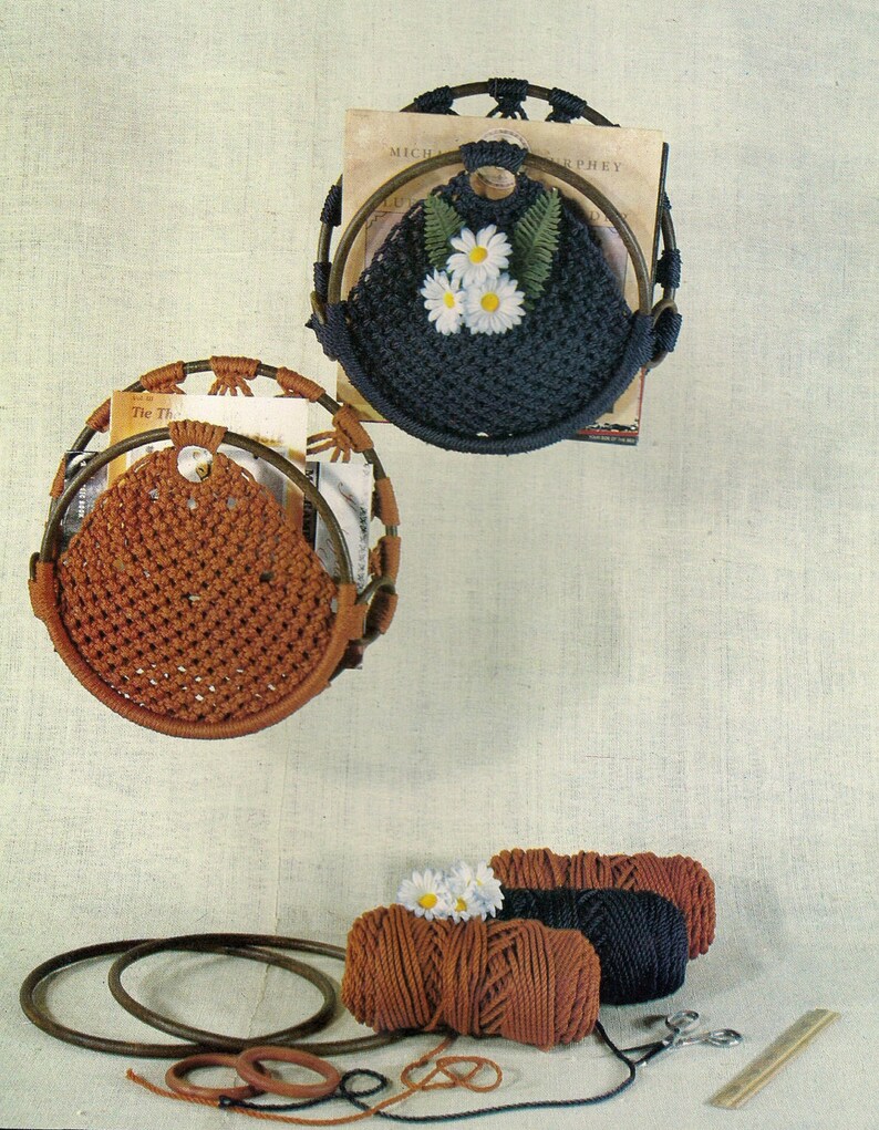 Macrame School House Vol. 2 Craft Patterns and Instructions | Etsy