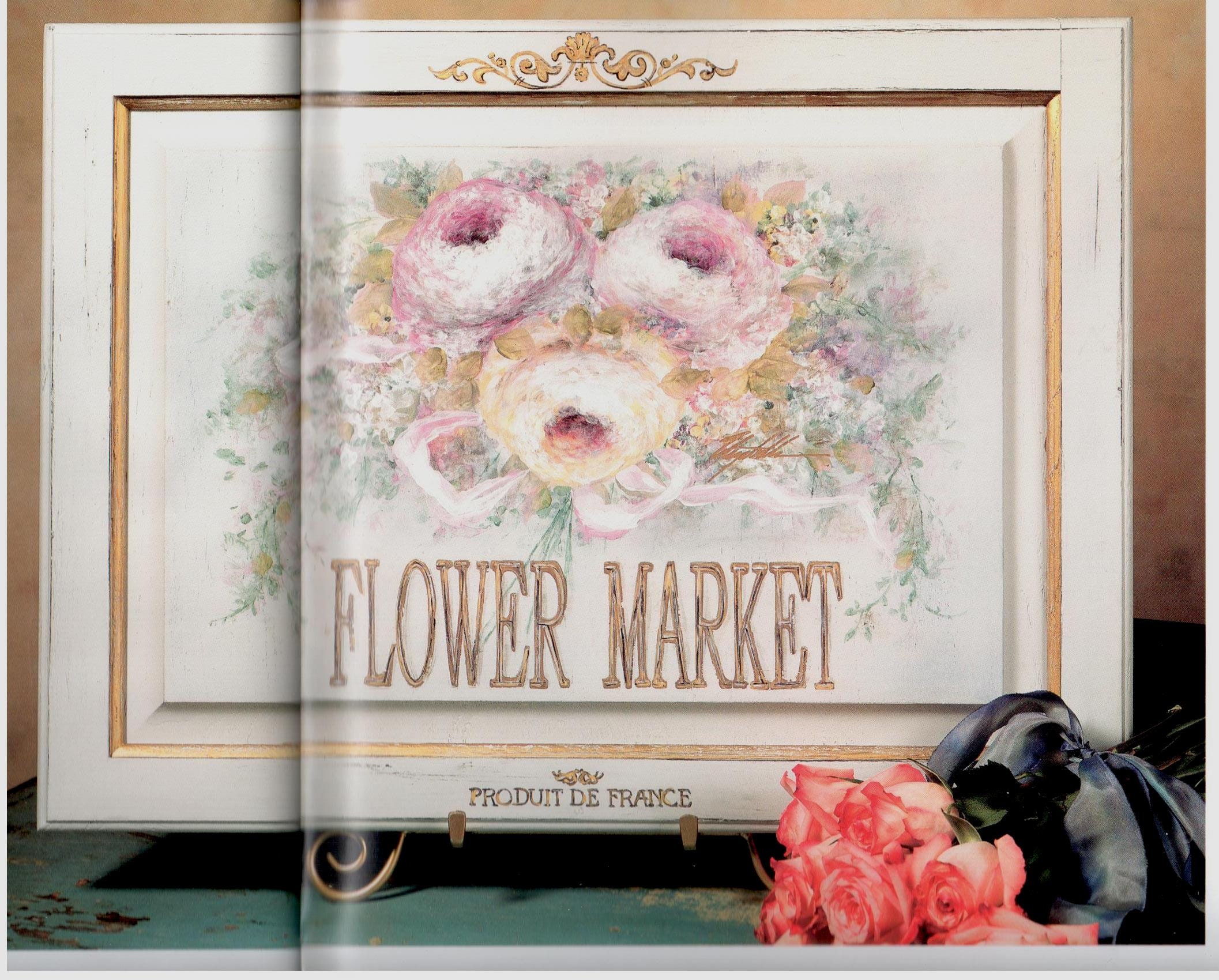 Roses an Francais Liz Buckner Acrylic Floral French Impressionist ...
