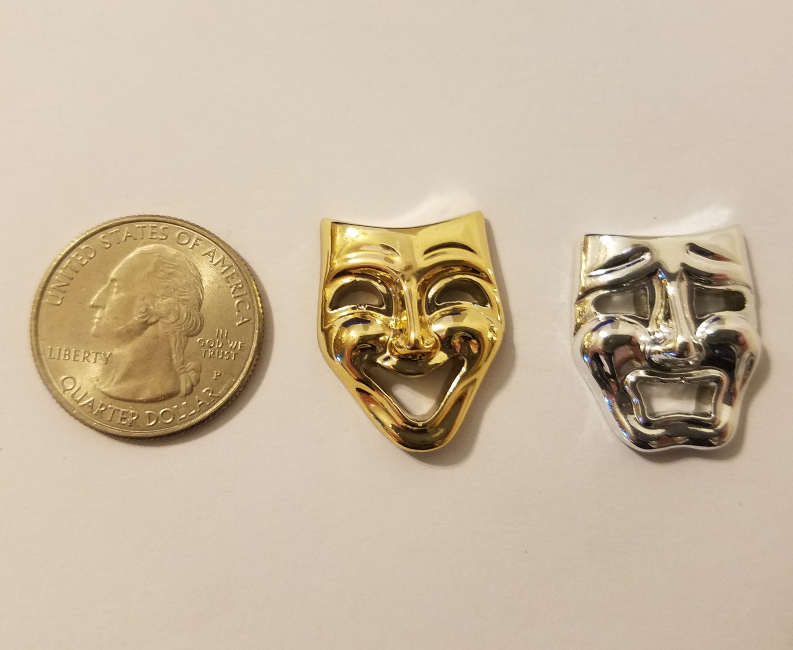 1 Comedy Tragedy Masks Drama Theater Mardi Gras Craft | Etsy