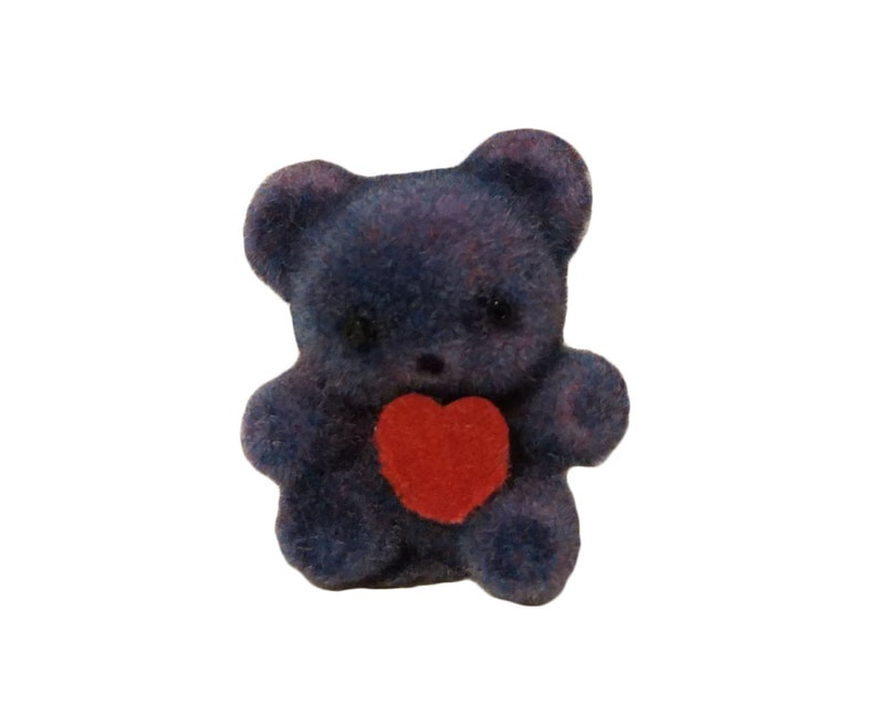 Lot of 12 Darice Craft 1 Miniature Flocked Teddy Bears - Etsy