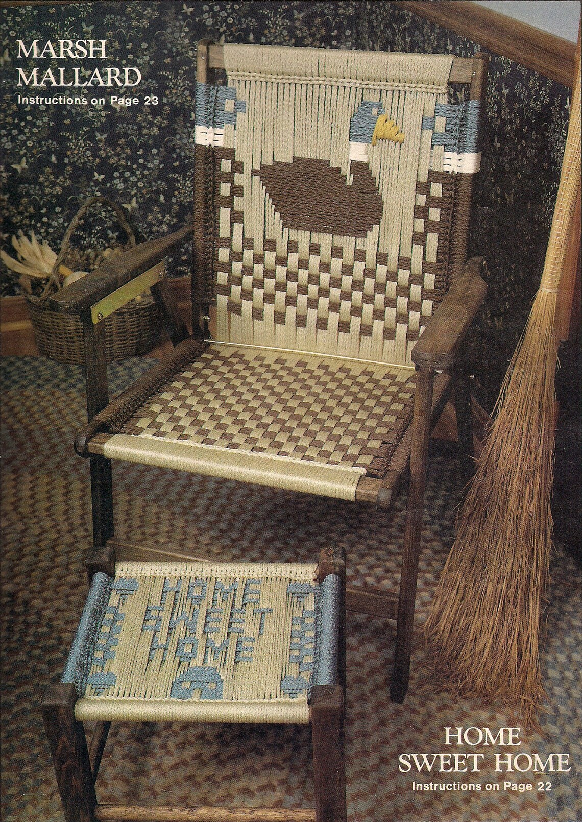PDF ONLY - Country Comfort in Macrame Chairs - Downloadable Patterns ...
