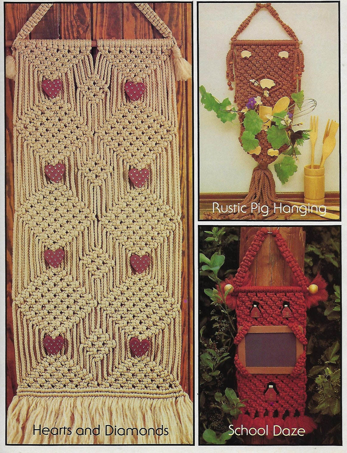 PDF ONLY Macrame for Country Living Patterns Downloadable Craft Book - Etsy