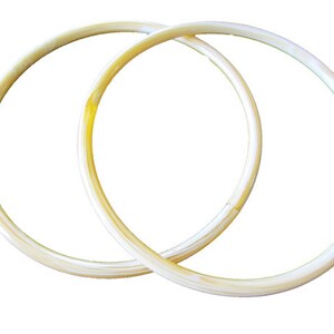 8" Round Vintage Plastic Marbella Craft Purse Handles or Dreamcatcher ...