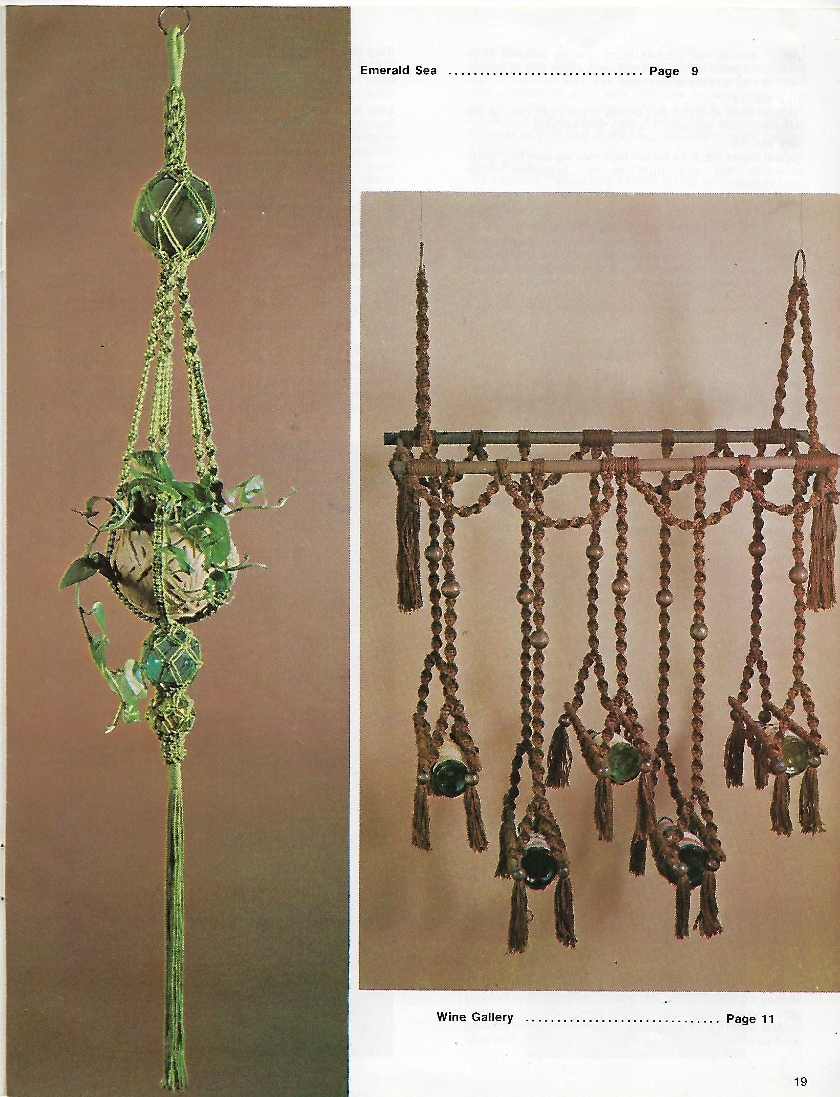 PDF ONLY Macrame Motifs Rare Hammock & Planter Hanger | Etsy