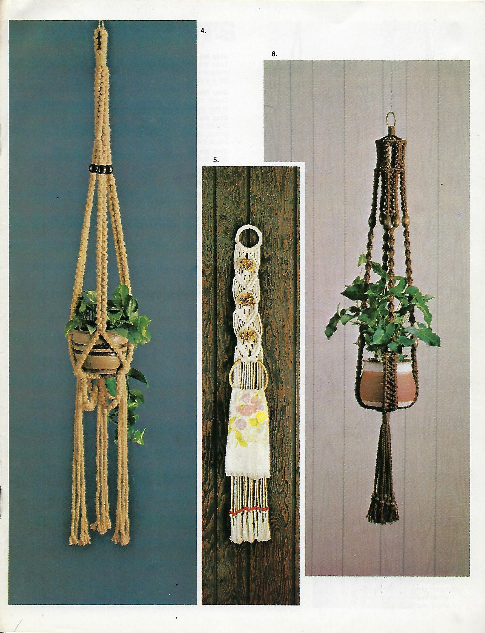 PDF ONLY Macrame Motifs Rare Hammock & Planter Hanger | Etsy