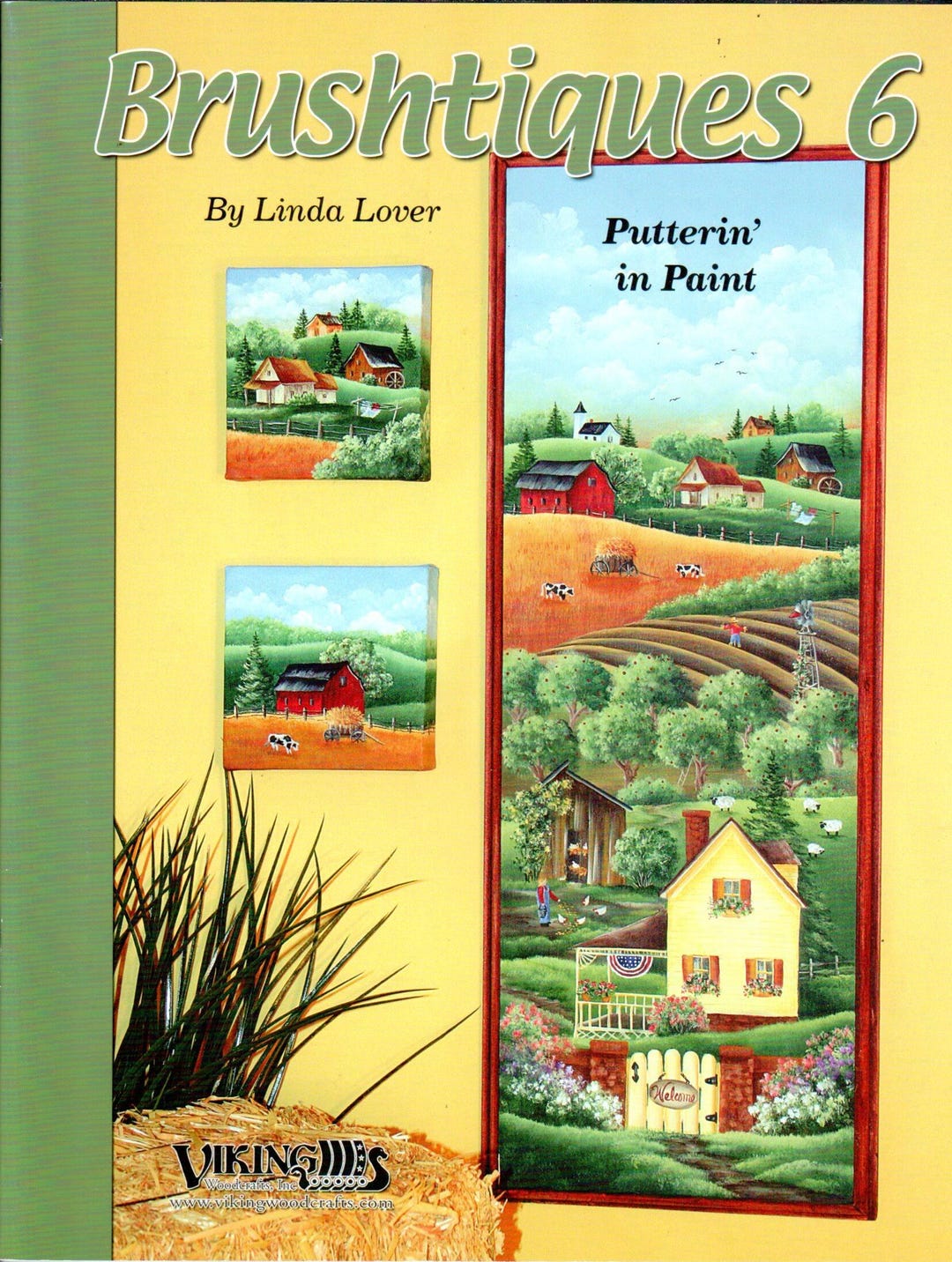 Brushtiques 6 Linda Lover Acrylic Decorative Painting Patterns Craft ...