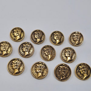 12 Pcs Hermes Greek Mythology Winged Helmet Molded Plastic Sewing ...