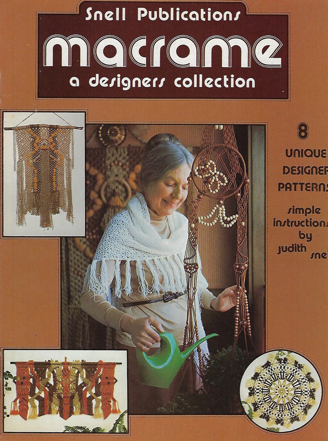Macrame A Designers Collection Wall Art Hanging Patterns Craft Book - Etsy
