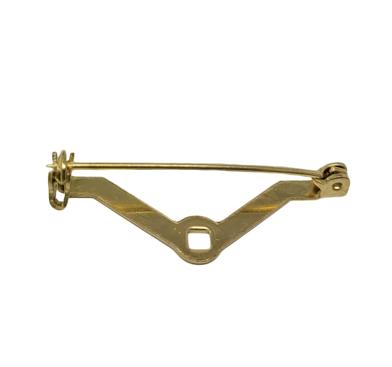 50 Pcs Silver Nickel or Gold Brass Safety Catch Locking Bar | Etsy