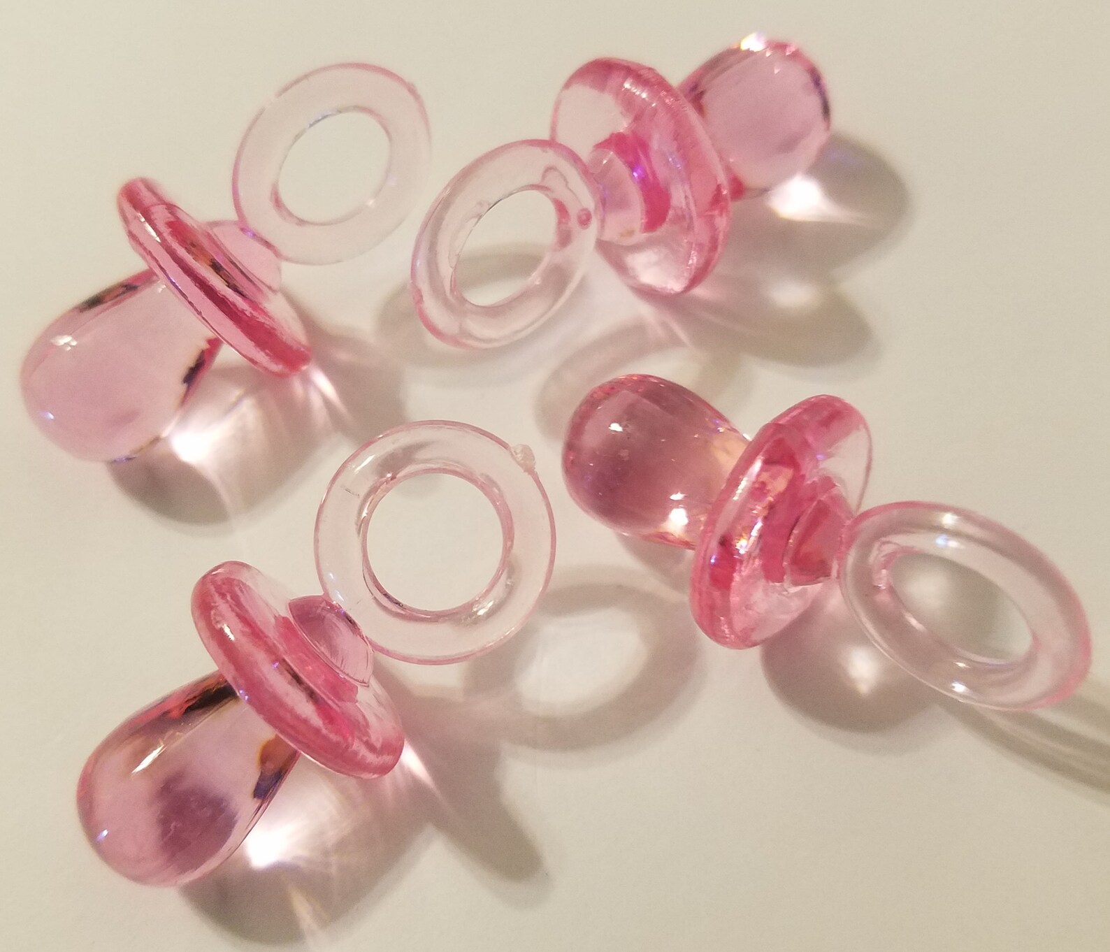 Pack of 50 Small Clear Transparent Miniature Acrylic Plastic - Etsy