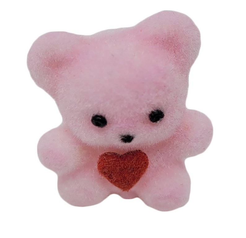 Lot of 12 Darice Craft 1 Miniature Flocked Teddy Bears - Etsy