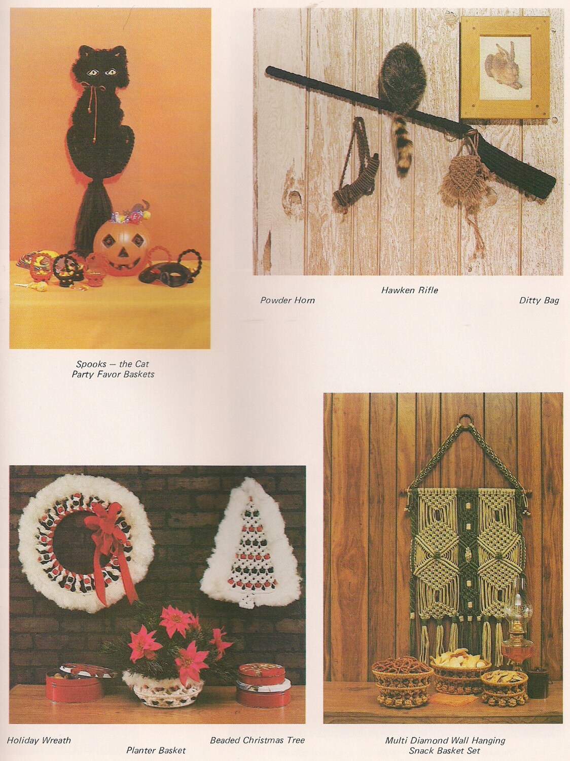 Much Ado About Knotting - Macrame Patterns - Vintage Craft Book - Etsy